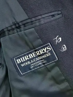 Burberry Button-up Wool Coat