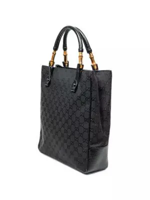 Gucci Bamboo Monogram Tote Bag