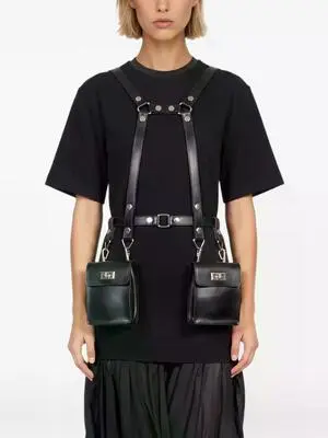 Junya Watanabe Harness-style Dual-pouch Shoulder Bag