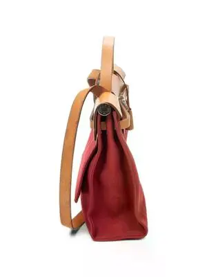 Hermès Pm Herbag Zip Canvas Tote Bag