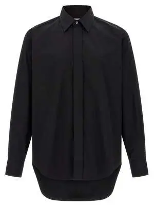 Alexander McQueen Logo Embroidery Shirt - Black