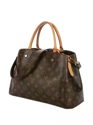 LOUIS VUITTON Mm Montaigne Tote Bag