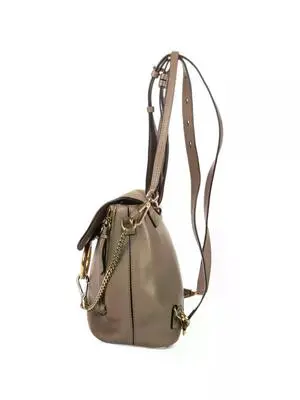 Chloé Small Faye Leather Backpack
