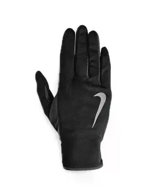 Nike Swoosh-logo Headband And Gloves - Black