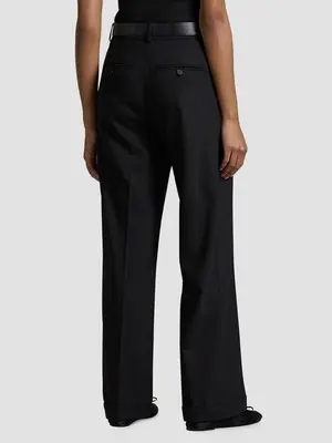 Polo Ralph Lauren Wool Faille Straight-leg Trousers