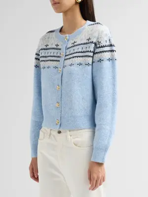 Generation Love Hilda Fair Isle Cardigan