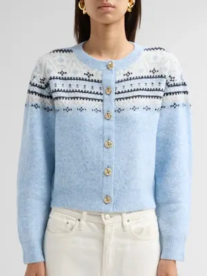 Generation Love Hilda Fair Isle Cardigan