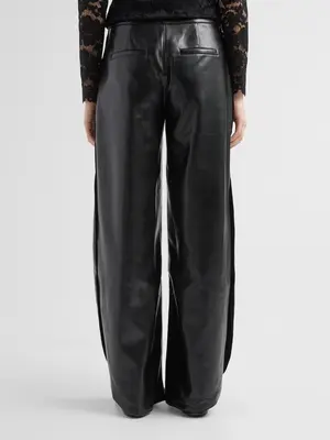 Generation Love Keiko Faux-leather Barrel-leg Pants