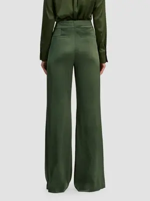 Alice + Olivia Dylan High-rise Wide-leg Pants