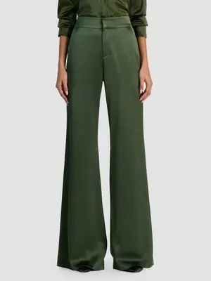 Alice + Olivia Dylan High-rise Wide-leg Pants