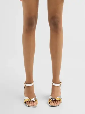 ALEXANDRE BIRMAN Lilian 60mm Leather Sandals