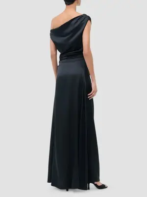 Staud Phare Stretch-silk Maxi Dress