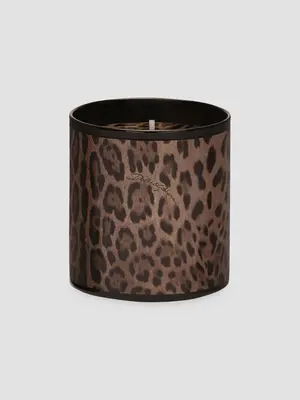 Dolce & Gabbana Patchouli Scented Candle - Leopard