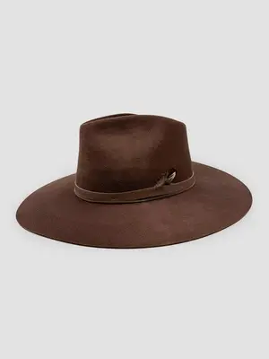Freya Juliet Wool Hat - Walnut