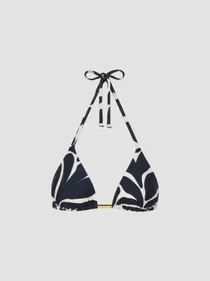 VIX PAULA HERMANNY Printed Triangle Bikini Top - Multi