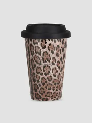 Dolce & Gabbana Print Ceramic Travel Mug