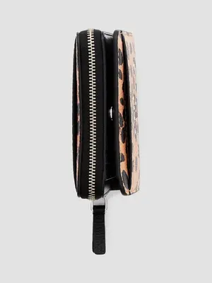 Marc Jacobs The Mini Cheetah Leather Compact Wallet