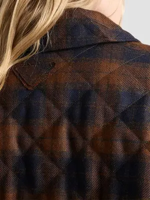 Prada Quilted Wool Caban Jacket