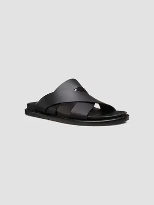 STUART WEITZMAN Berkley Crisscross Leather Sandals