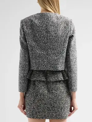 MILLY Selena Crop Jacket