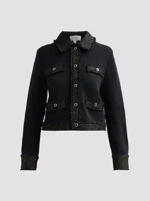 MILLY Rhea Cardigan Jacket
