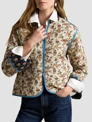 Polo Ralph Lauren Reversible Quilted Cotton Jacket