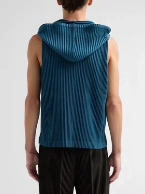 Issey Miyake Pleated Hooded Tank