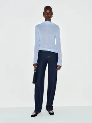 REFORMATION Mirelle Sweater - Blue