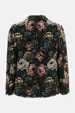 Dries Van Noten Floral Tapestry Jacquard Jacket