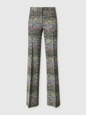 Missoni Tailored Space-dye Viscose Lamé Trousers - Multicoloured