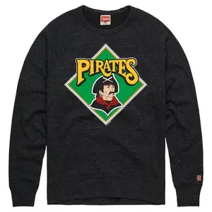 HOMAGE Pittsburgh Pirates Cooperstown Collection Raglan Tri-blend Sweatshirt