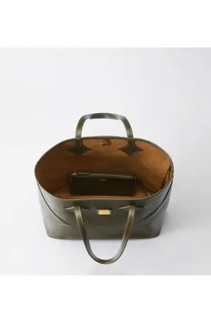 Mcm Large Dia Shopper In Nappa Leather