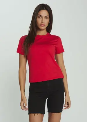 7 Diamonds Modal Classic Tee - Ruby Red