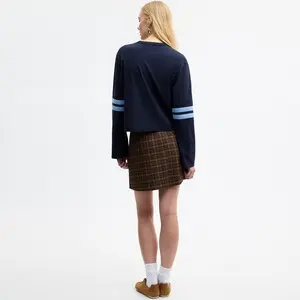 COACH Sporty Script Long Sleeve Shirt In Organic Cotton