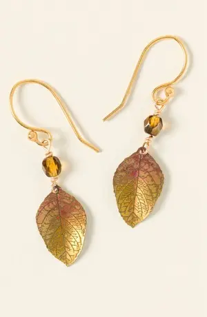 UNCOMMON GOODS Changing Leaves Earrings