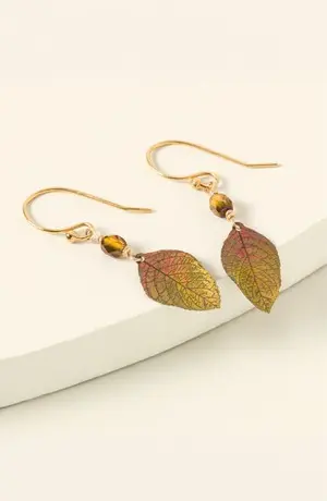 UNCOMMON GOODS Changing Leaves Earrings - Multi