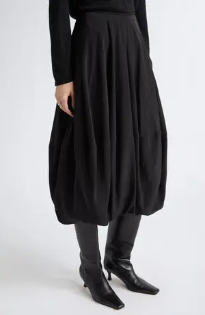 LEMAIRE Silk Crêpe De Chine Balloon Skirt