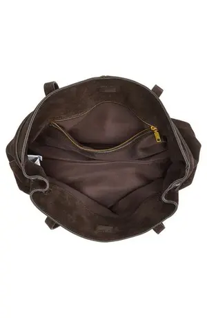 Mango Chus Suede Shoulder Bag