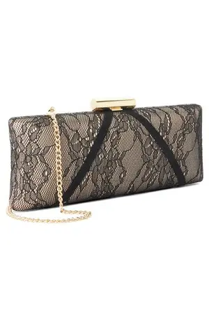 Dune London Becoming Lace Clutch