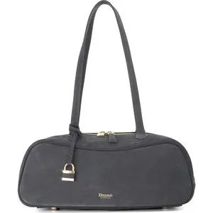 Dune London Day Leather Shoulder Bag - Grey