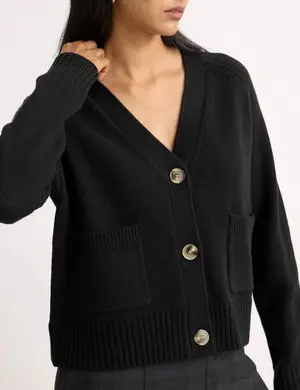 ALBARAY Relaxed V-neck Cardigan
