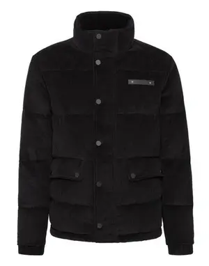 BILLIONAIRE Velvet Down Jacket - Black