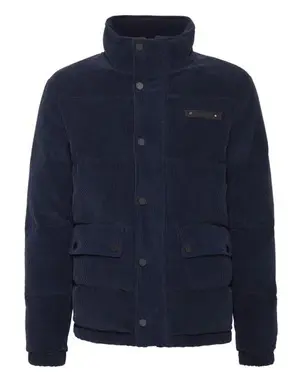 BILLIONAIRE Velvet Down Jacket - Navy
