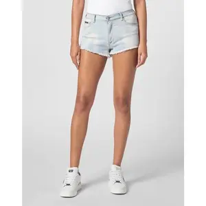 Philipp Plein Denim Shorts