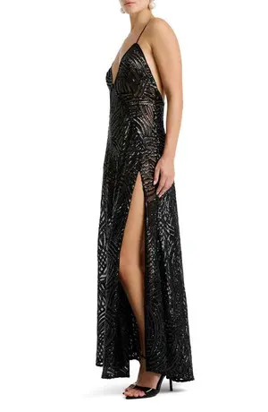 Bardot Harper Sequin Gown