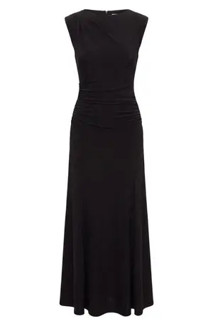 EVER NEW Ciara Gathered Glitter Gown