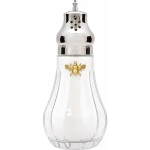 LADY PRIMROSE Royal Extract Dusting Silk Powder Shaker - Silver