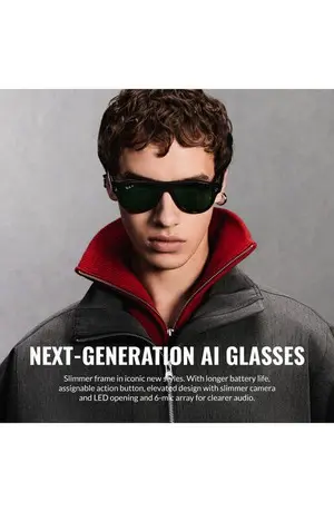 Ray-ban Meta Gen 3 Wayfarer 50mm Sunglasses - Havana/green