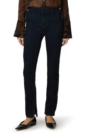 Paige Gemma Front Dart High Waist Skinny Jeans - Voyager