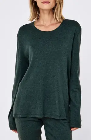 PAPINELLE Pia Luxe Long Sleeve Top And Joggers Pajamas